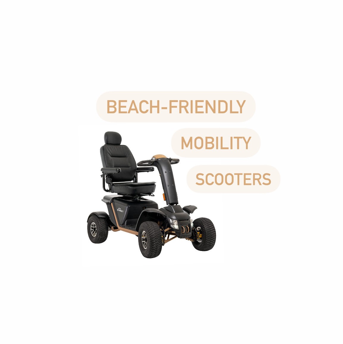 Can I Ride My Mobility Scooter on the Beach?