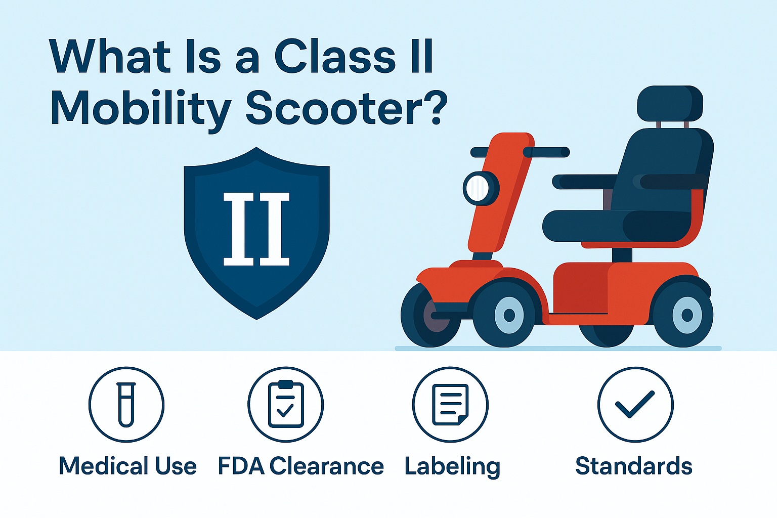 What Exactly Is a Class II Mobility Scooter? Understanding the FDA ...