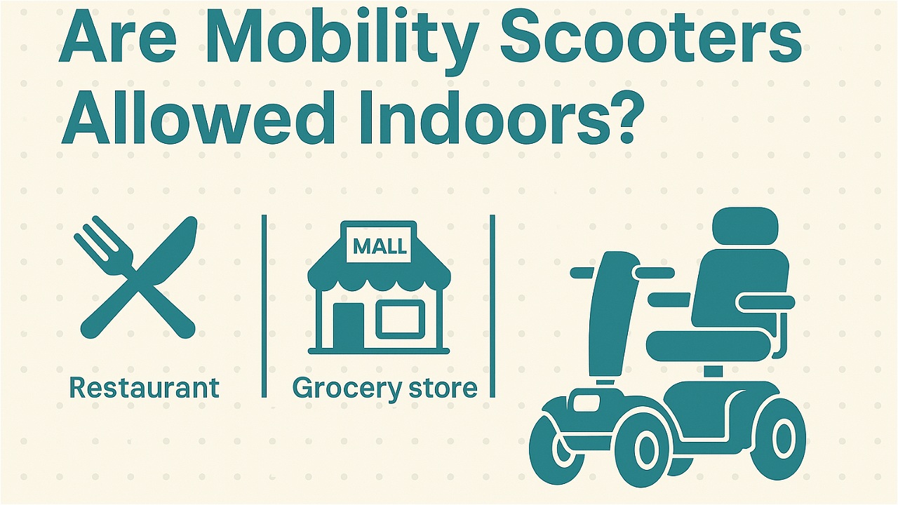 Can You Use a Mobility Scooter Indoors? Grocery Stores, Restaurants ...