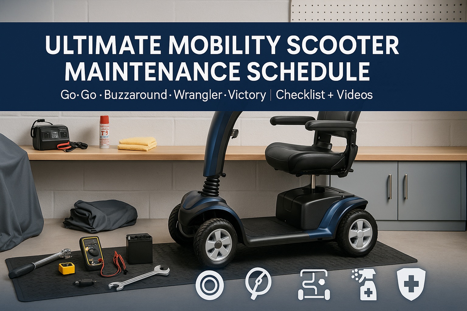 The Ultimate Mobility Scooter Maintenance Schedule - Blog - Mobility Scooters Direct