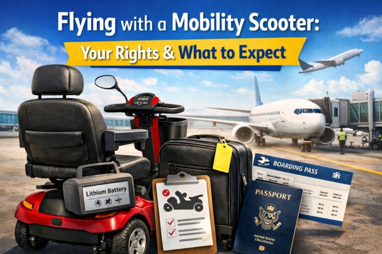 Flying With a Mobility Scooter: Your Rights, Rules, and What to Expect ...